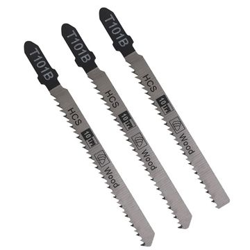 Fully Ground Tooth T101B HCS 10TPI T Shank Jig Saw Blade for Wood ...
