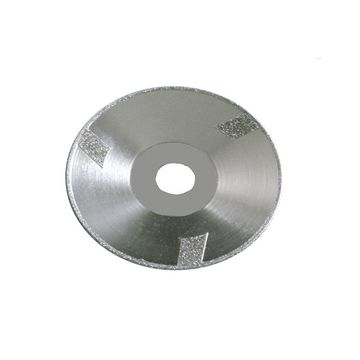 Electroplated Continuous Rim Diamond Blade with Cup Protectional ...